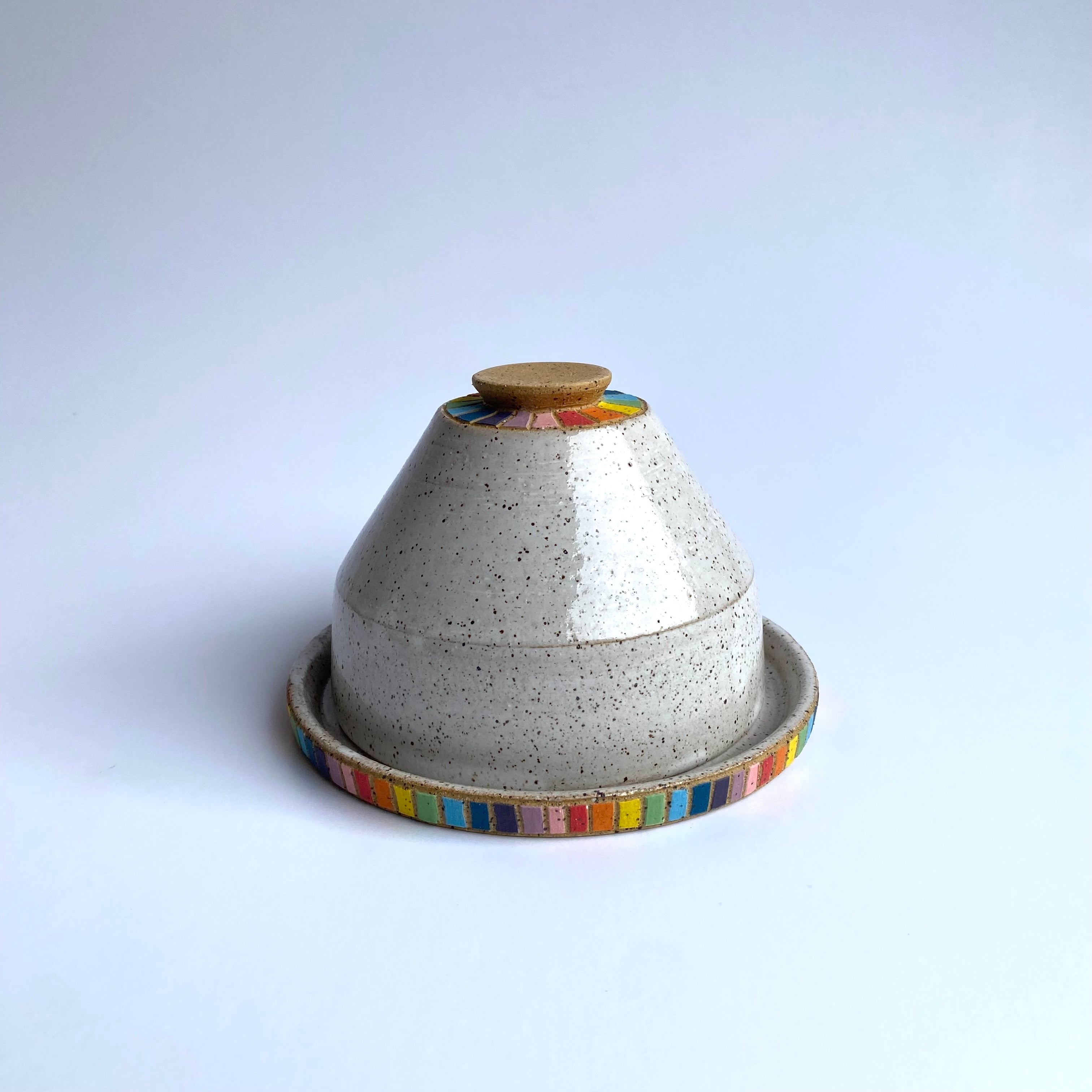 Butter Dish: Spectrum – Potterbee